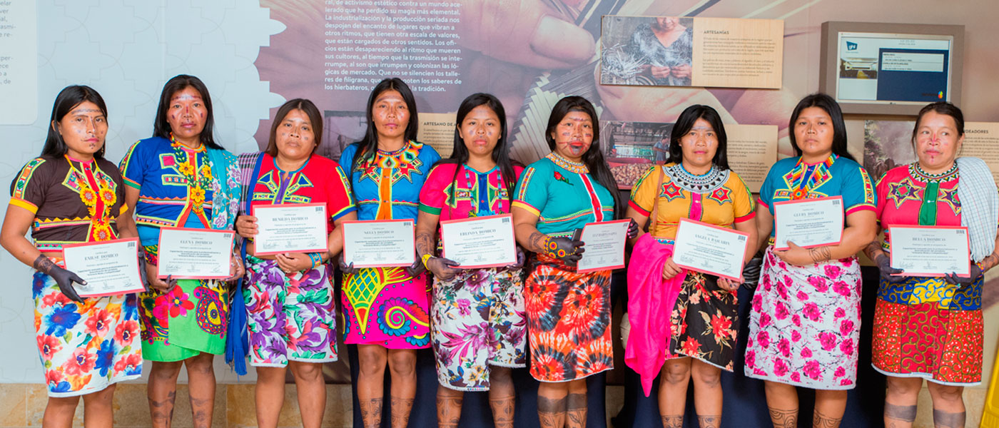 Las Emberá Katío tienen un saber especial para la industria de la moda ...